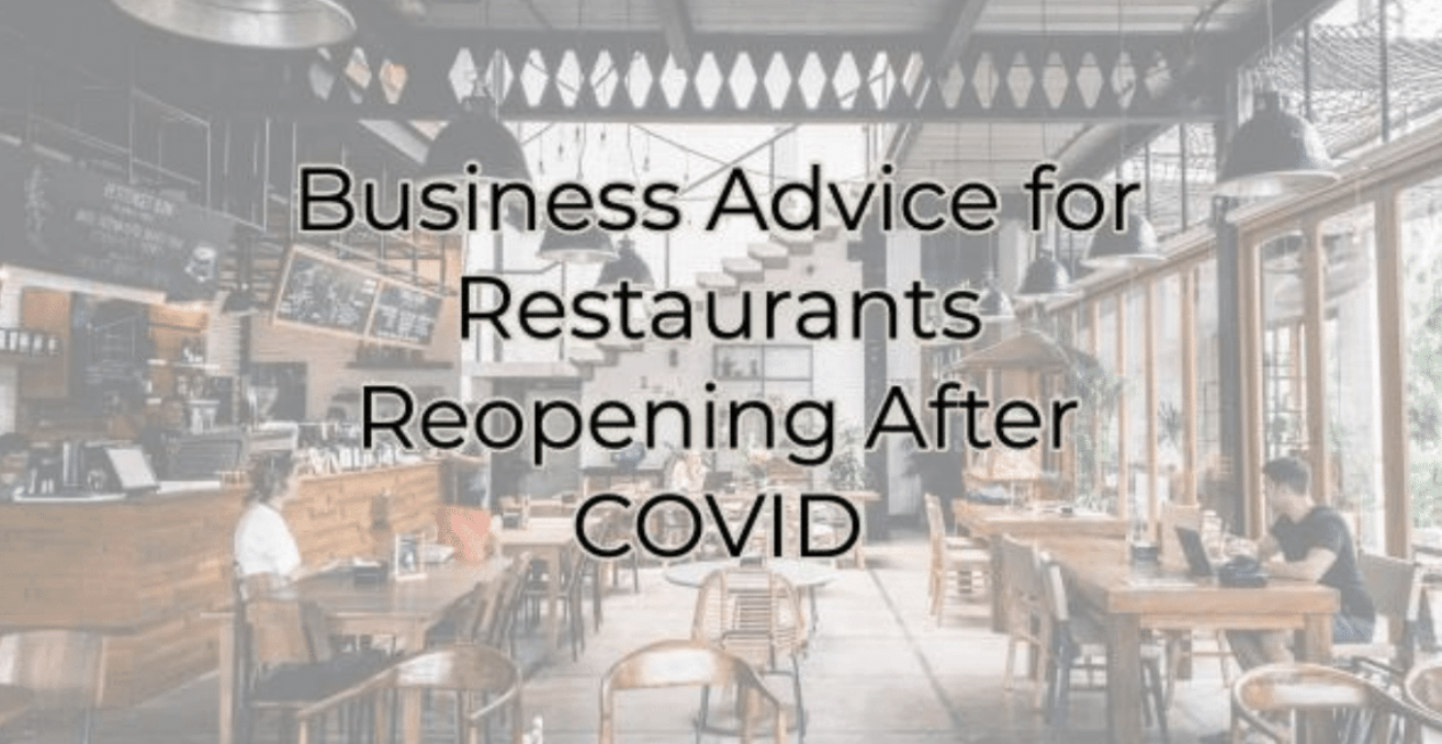Business Advice for Restaurants Reopening After COVID - Greater Grays ...