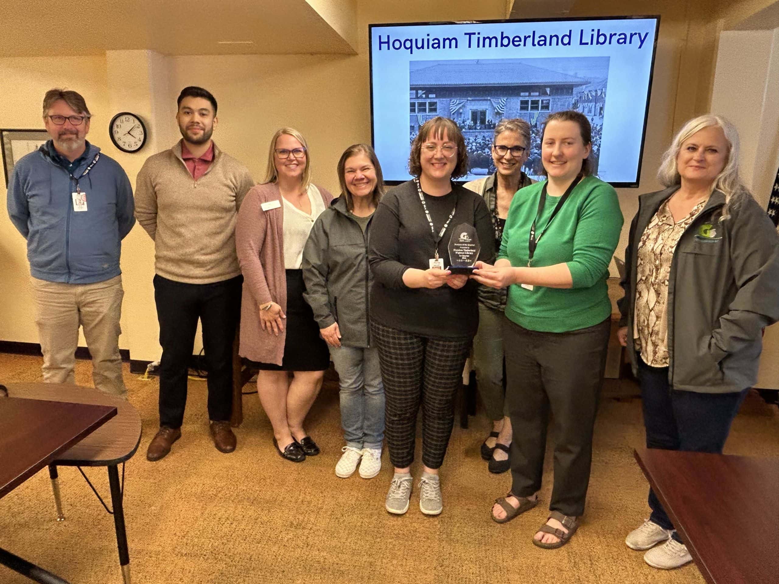 GGHI Awards Hoquiam Timberland Library with Q1 Member of the Quarter ...