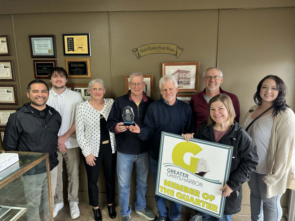 Grays Harbor Stamp Works Named Greater Grays Harbor, Inc. Member of the ...